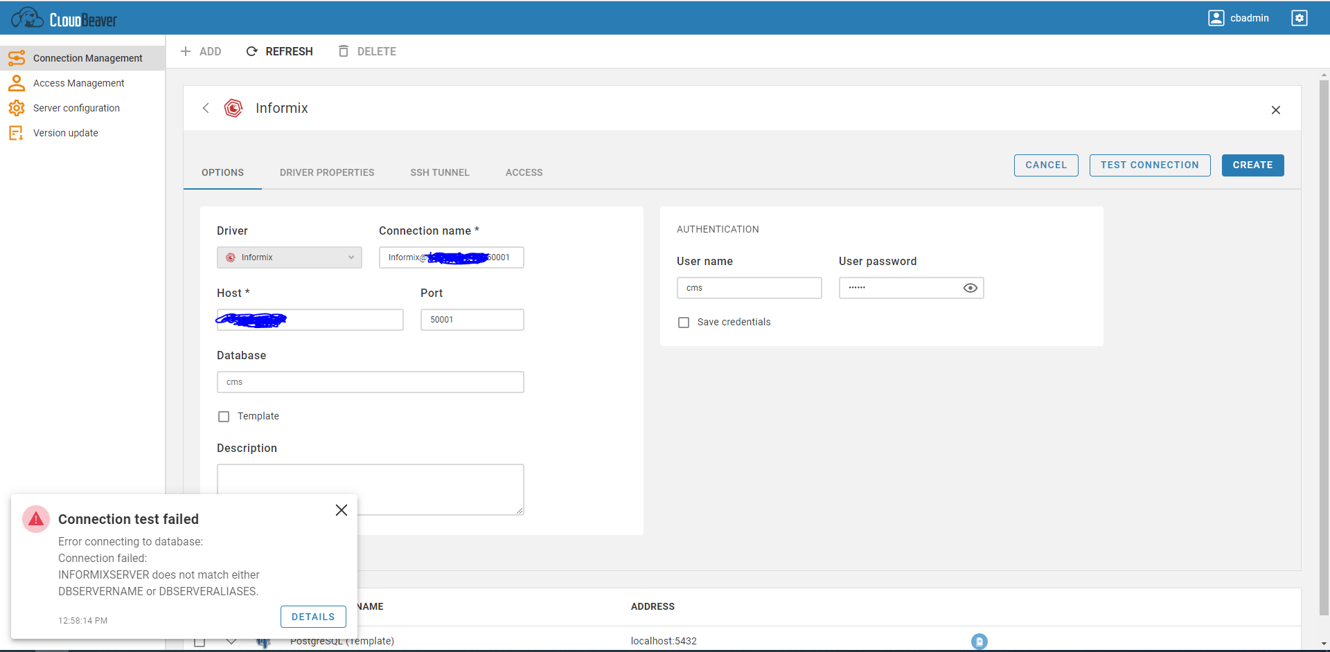 Informix Connection · Issue 752 · Dbeaver Cloudbeaver · Github