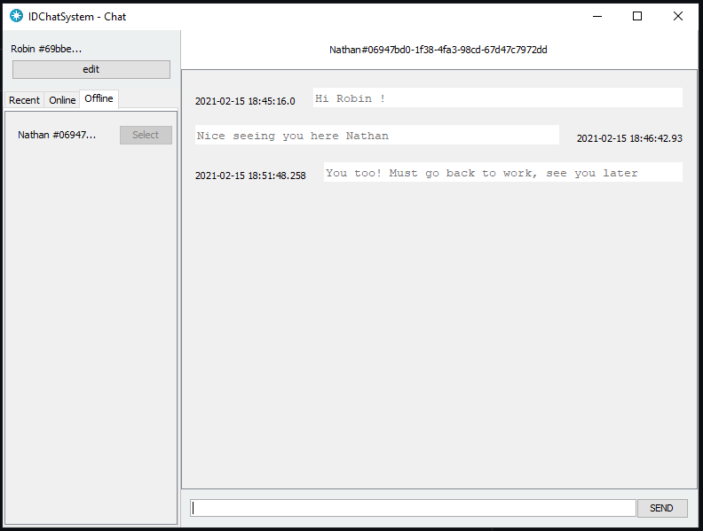 GitHub - nsmaniotto/Distributed-Chat-System: Design and development of ...