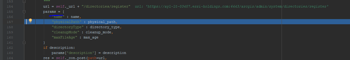 Bug in arcgis.gis.server.SystemManager · Issue #344 · Esri/arcgis-python-api · GitHub