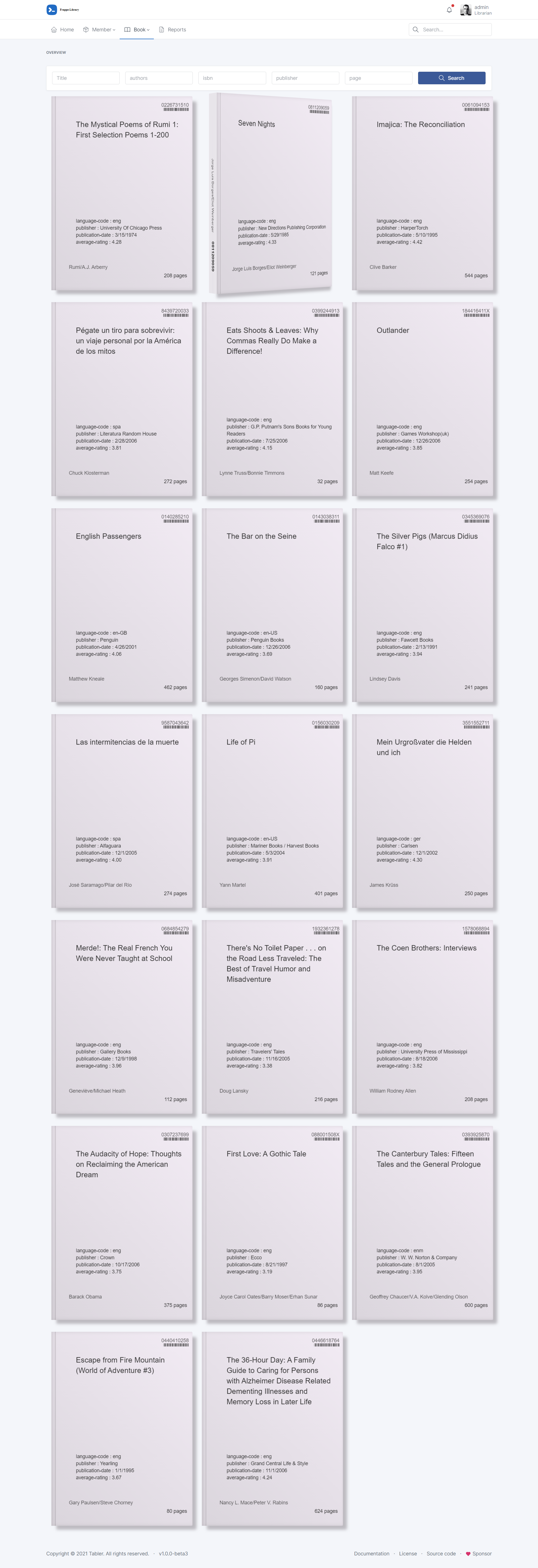 GitHub - nabasp/flask-library