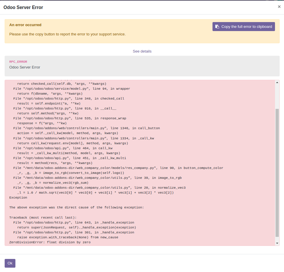 [15.0][web_company_color] Odoo Server Error when compute colors from logo · Issue #2374 · OCA ...