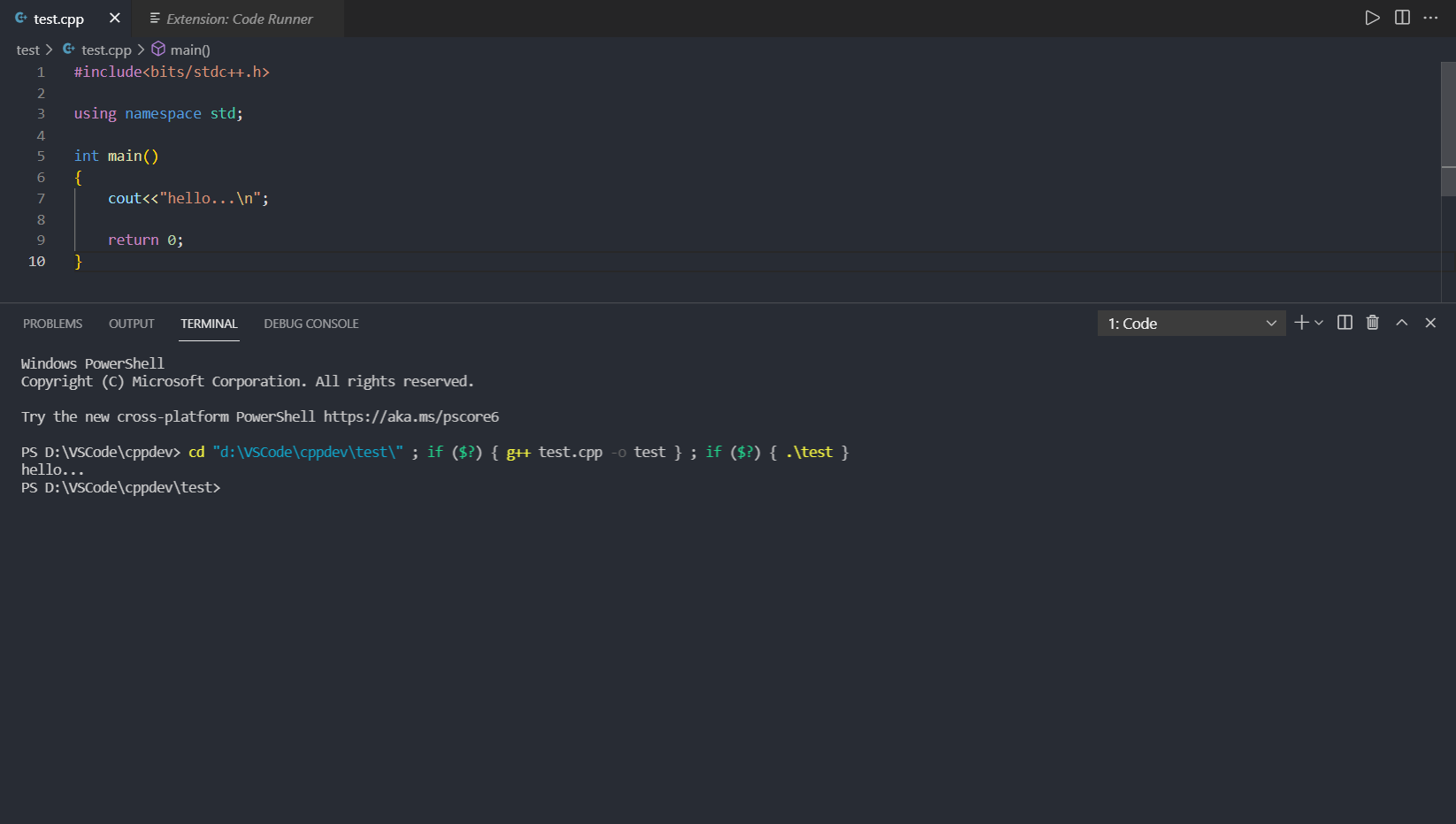 [Bug] · Issue #827 · formulahendry/vscode-code-runner · GitHub
