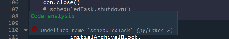 Code Analysis Issue · Issue #12282 · spyder-ide/spyder · GitHub