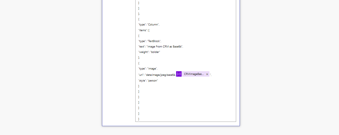 Data Uri for images in Adaptive Card not working on MsTeams application ...