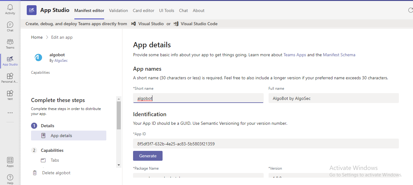 App Studio import failing · Issue #5783 · MicrosoftDocs/msteams-docs · GitHub