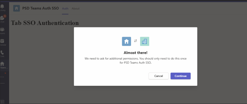 App publication failed because the consent pop-up window is getting ...