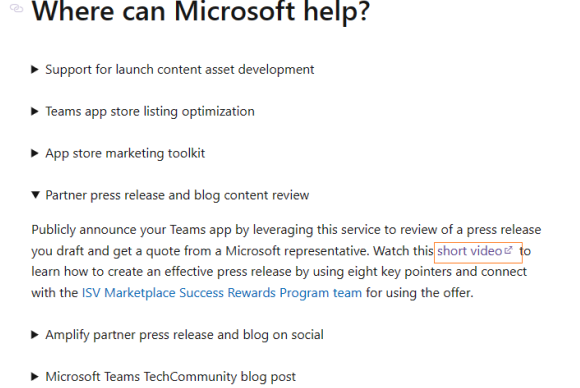 'short video' link is invalid · Issue #9436 · MicrosoftDocs/msteams-docs · GitHub