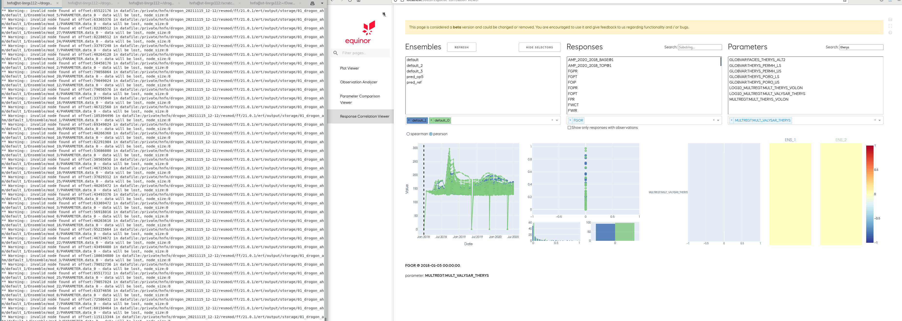 Parameter Histograms Not Loaded In Both Webviz Ert And Ert Gui · Issue