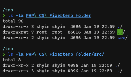Many folders in /tmp · Issue #5452 · PHP-CS-Fixer/PHP-CS-Fixer · GitHub