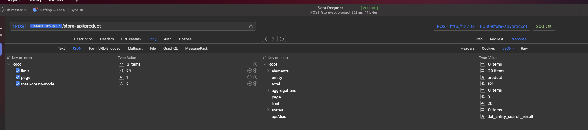 Paging not working correctly through @shopware-pwa/shopware-6-client (or REST) · Issue #2313 ...