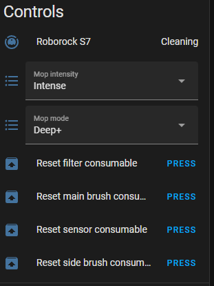 Native support for Roborock mopping options · Issue #587 · PiotrMachowski/lovelace-xiaomi-vacuum ...