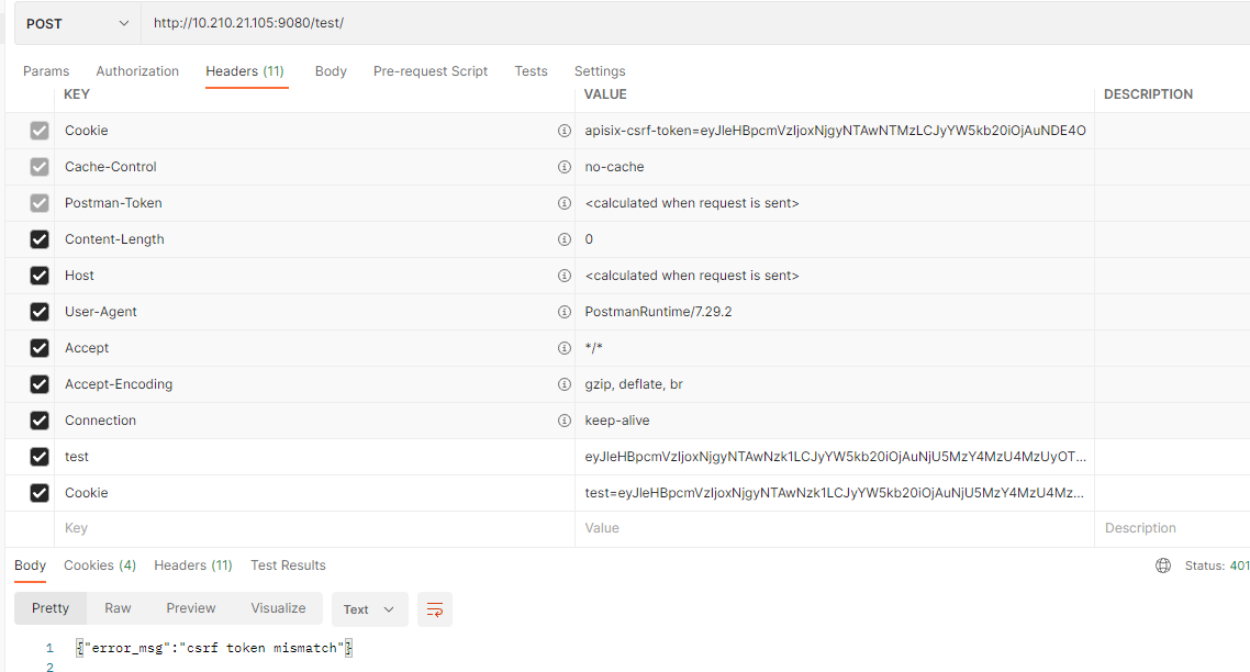 The name of CSRF is error · Issue #9373 · apache/apisix · GitHub