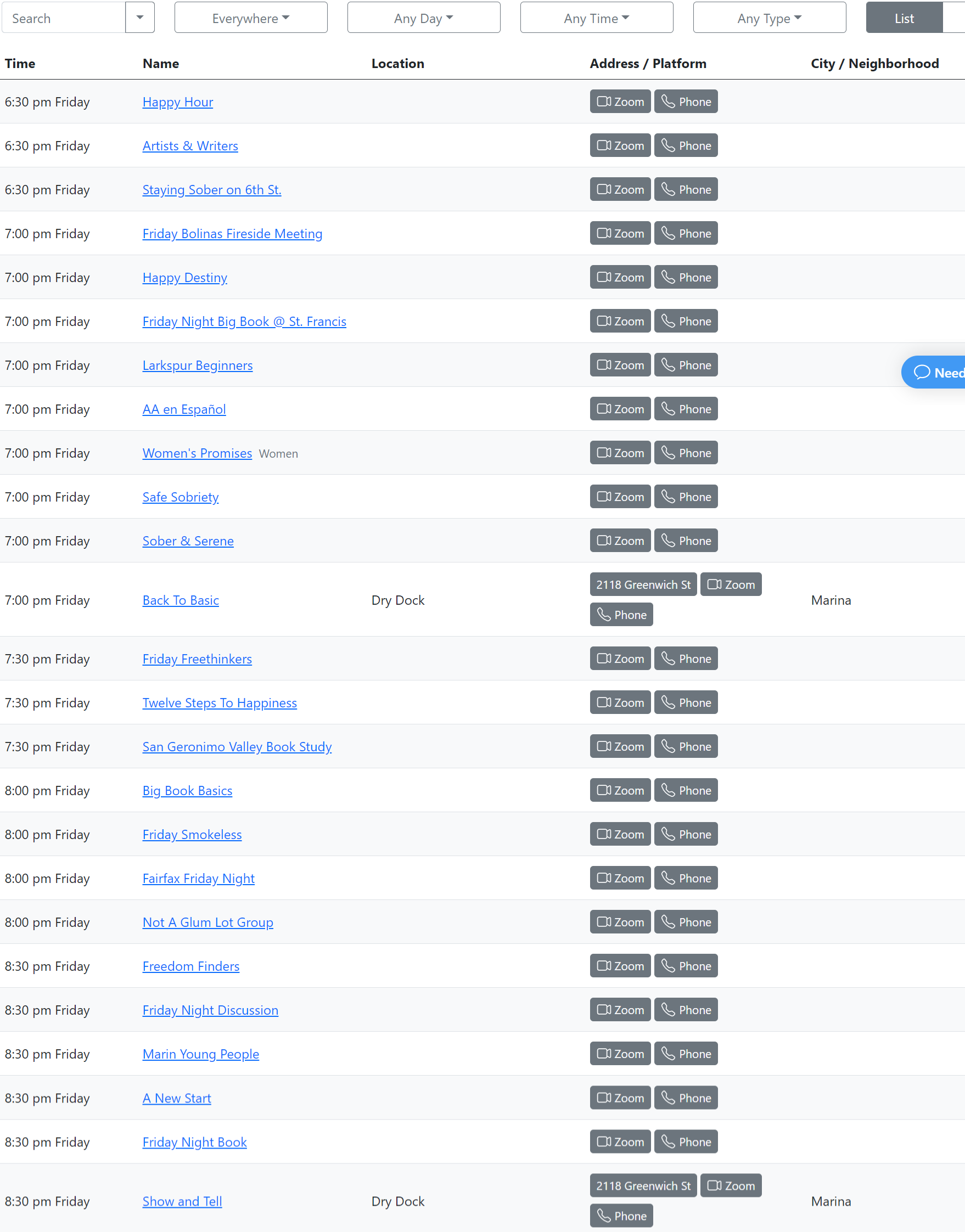 Modeling TSML Plugin Like AA SF/Marin · Issue #202 · code4recovery/12-step-meeting-list · GitHub