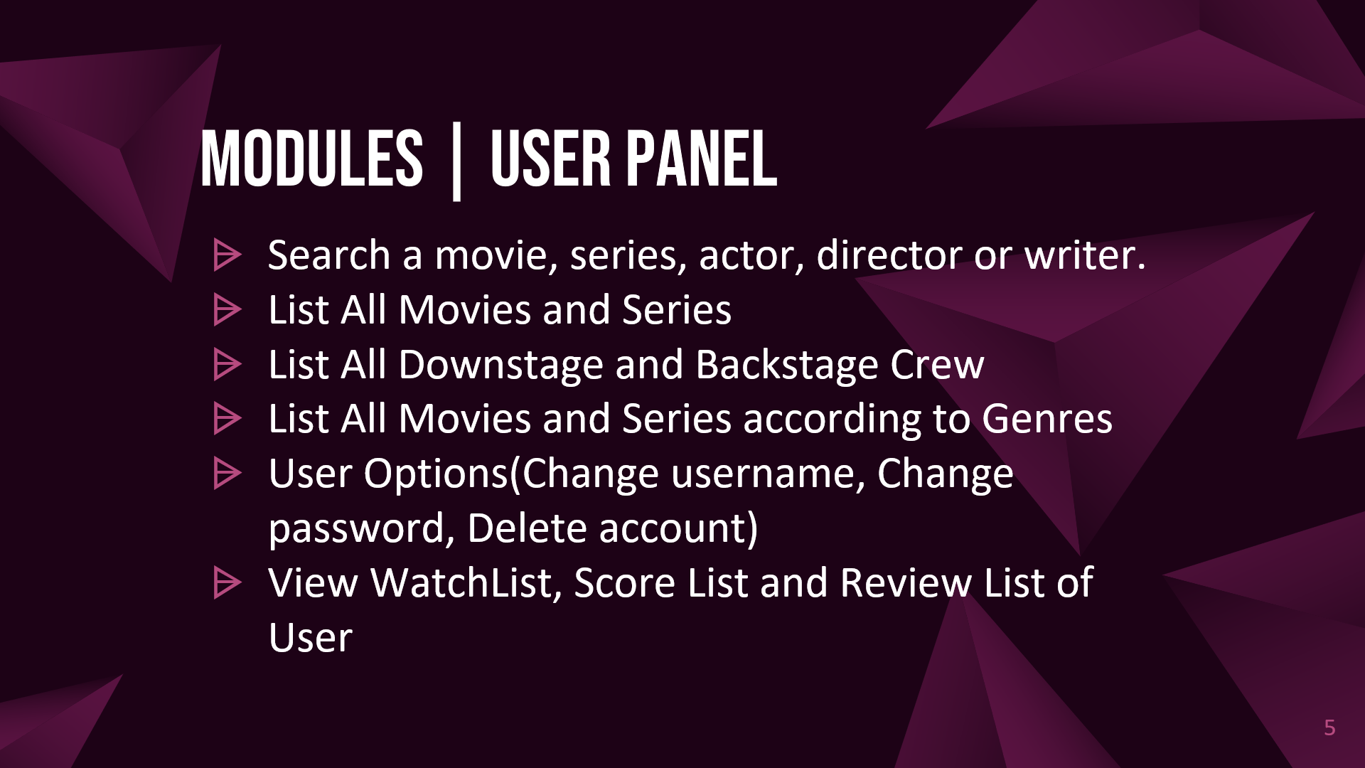 GitHub - gncEray/Movie-Rating-System: A platform that you can add ...