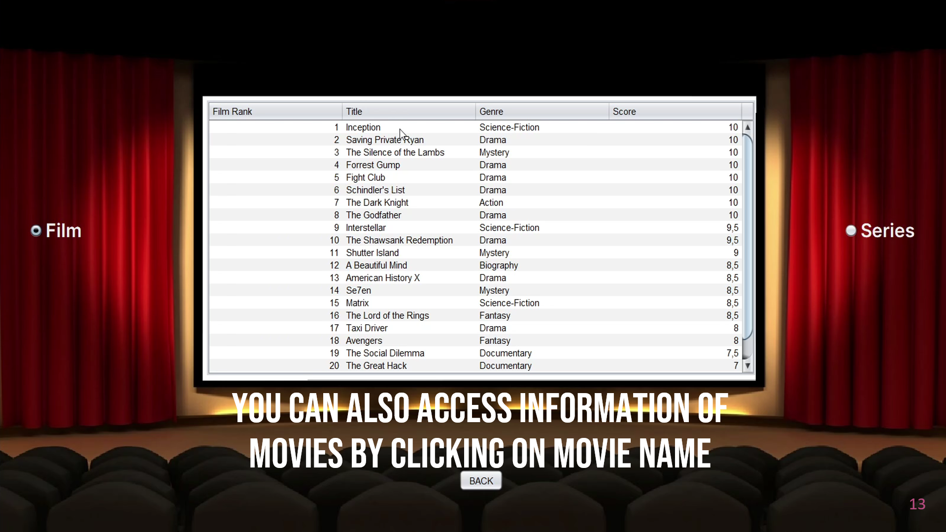 GitHub - gncEray/Movie-Rating-System: A platform that you can add ...