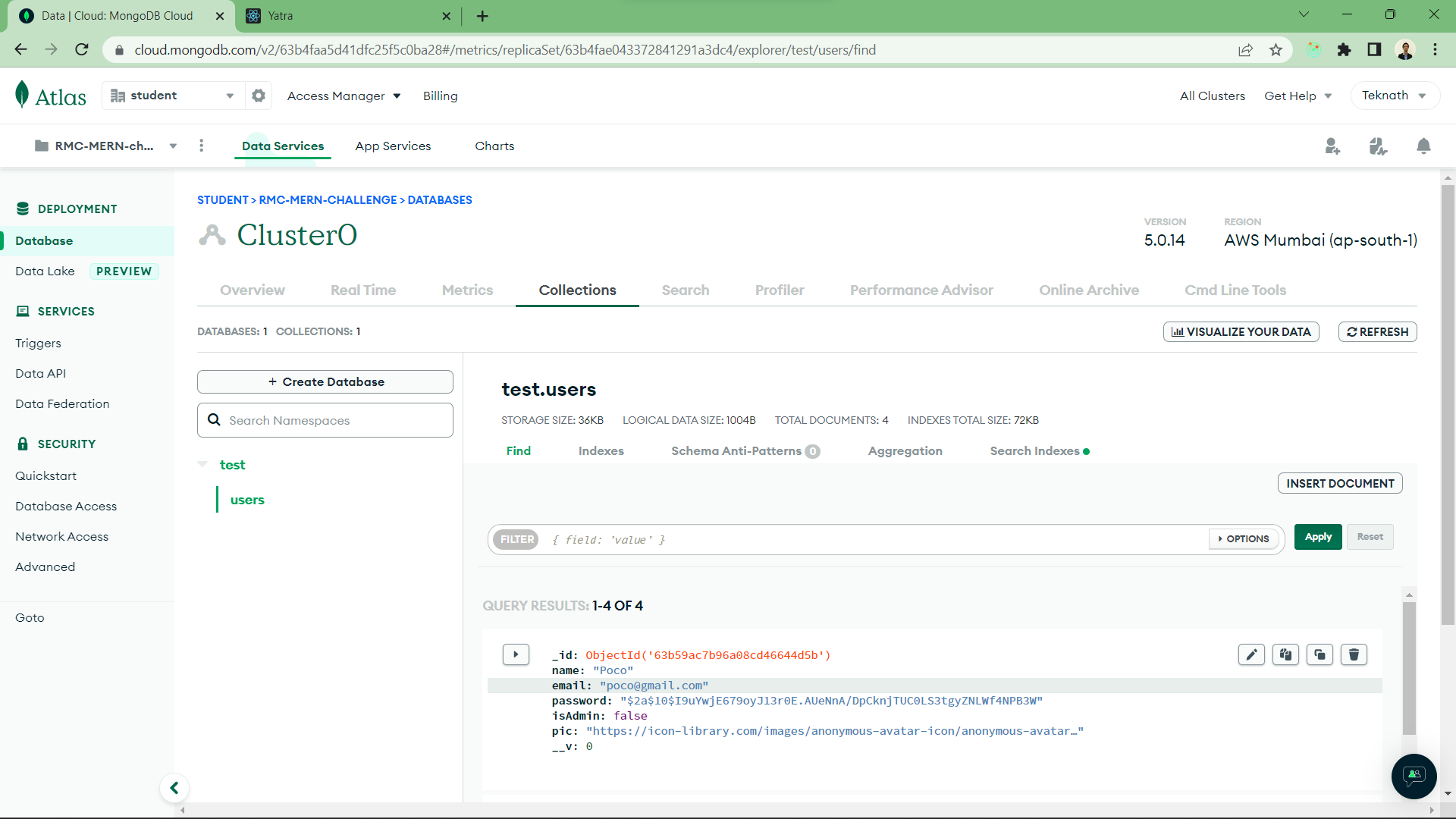 GitHub - Teknath-jha/RMC-MERN-challenge: Yatra cloning | Basic functionalities | Signup Login ...