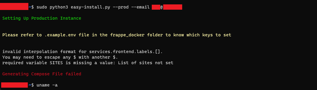 Issues with Easy Install · Issue #1435 · frappe/bench · GitHub