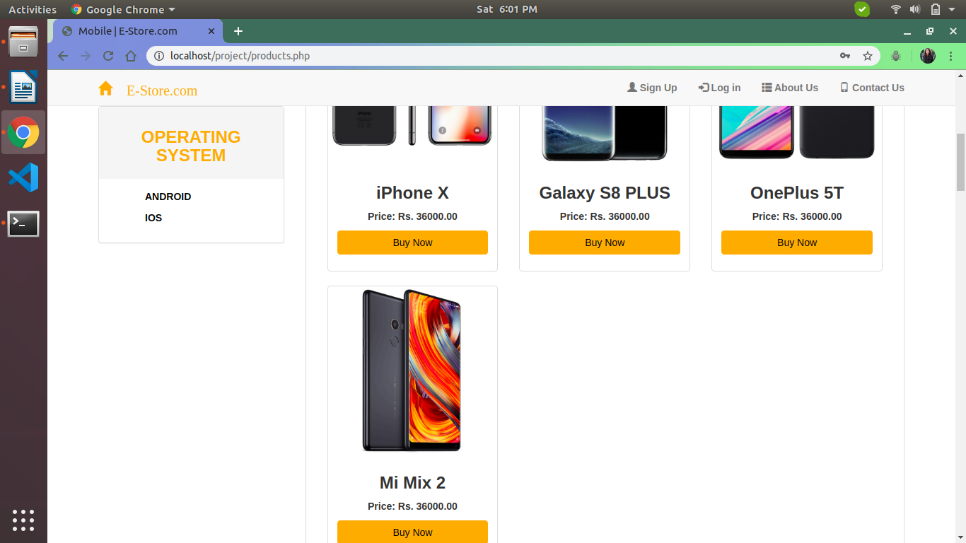 GitHub - ayushisingla/Ecommerce-Mobile-Store: Mobile store project ...