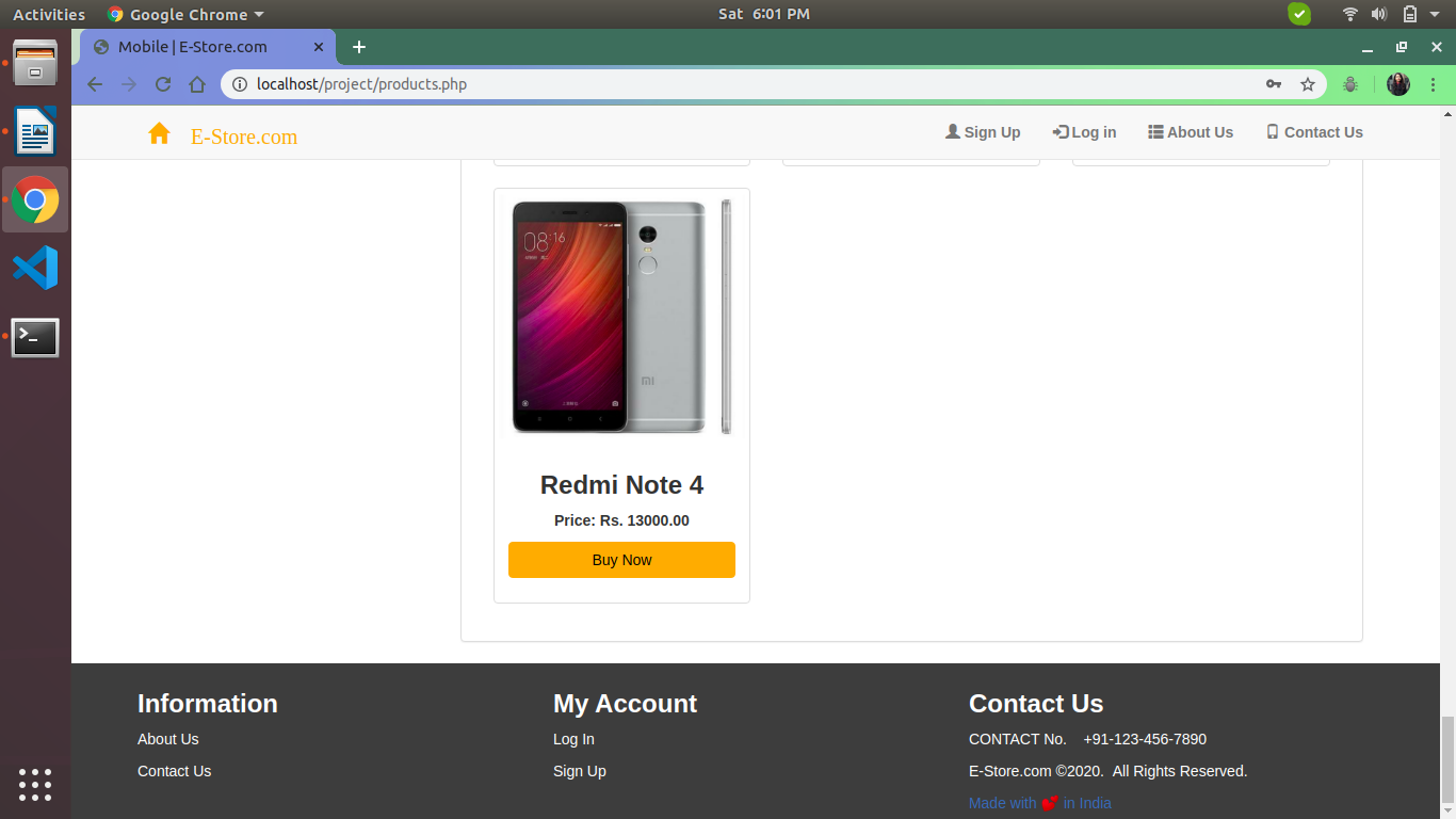GitHub - ayushisingla/Ecommerce-Mobile-Store: Mobile store project ...