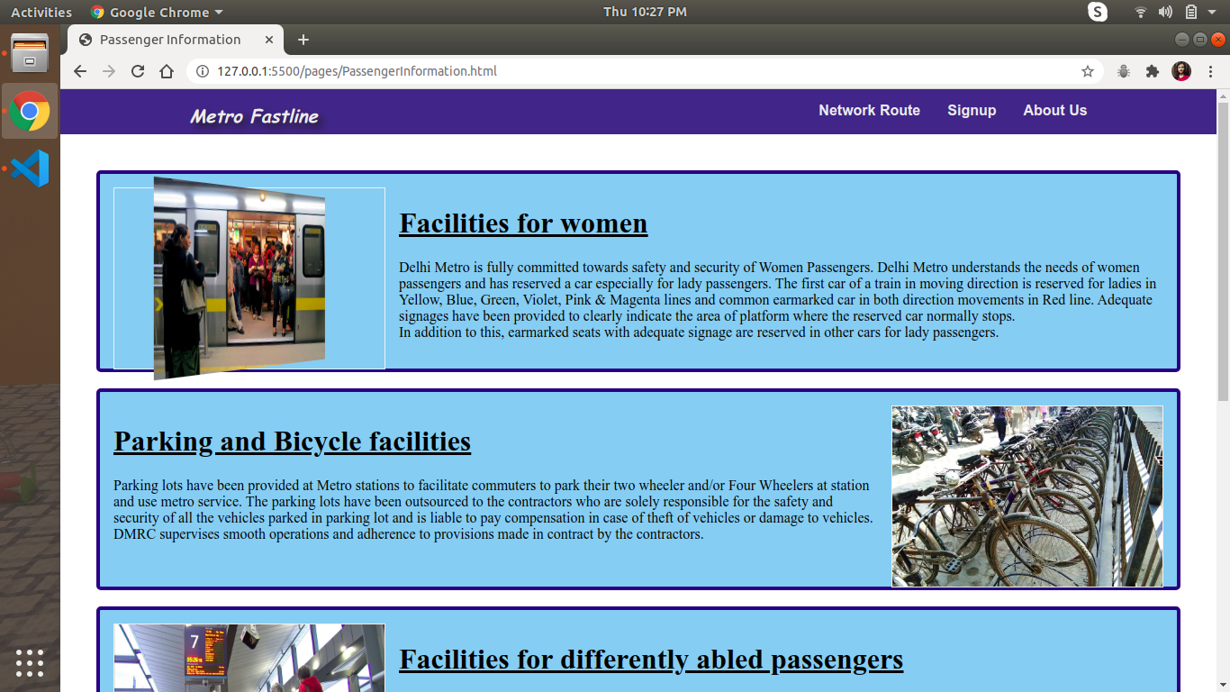 GitHub - ayushisingla/Metro-Fastline: This application is built using ...