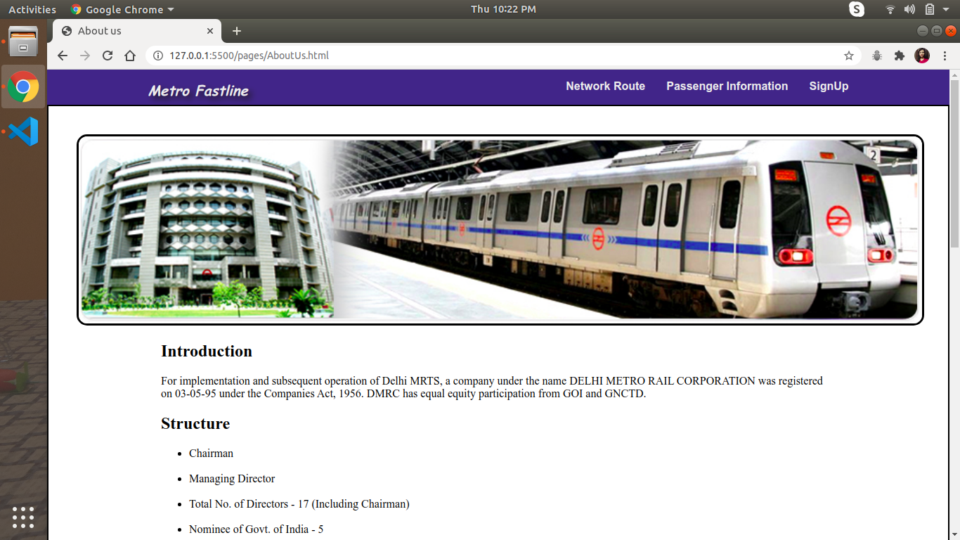 GitHub - ayushisingla/Metro-Fastline: This application is built using HTML5, CSS, Javascript ...