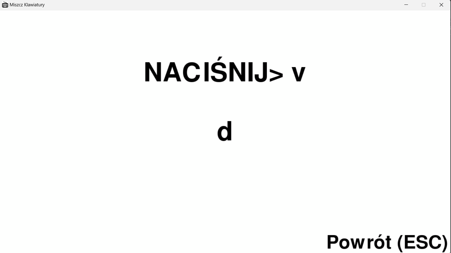 GitHub - Ignisolver/Keyboard-Master: Mistrz klawiatury to gra polegająca na przepisywaniu ...