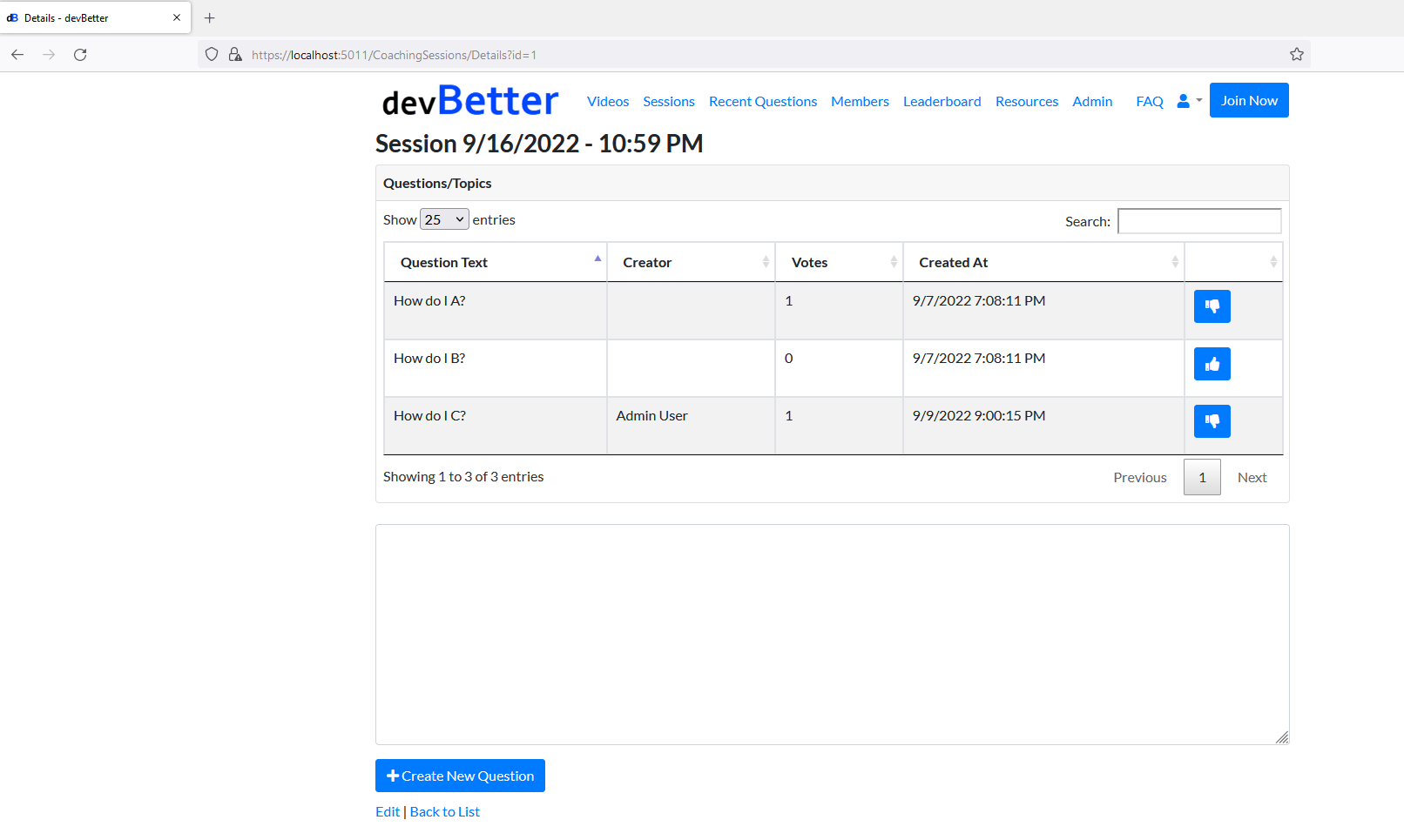 Questions list should show topics discussed in actual videos · Issue #427 · DevBetterCom ...