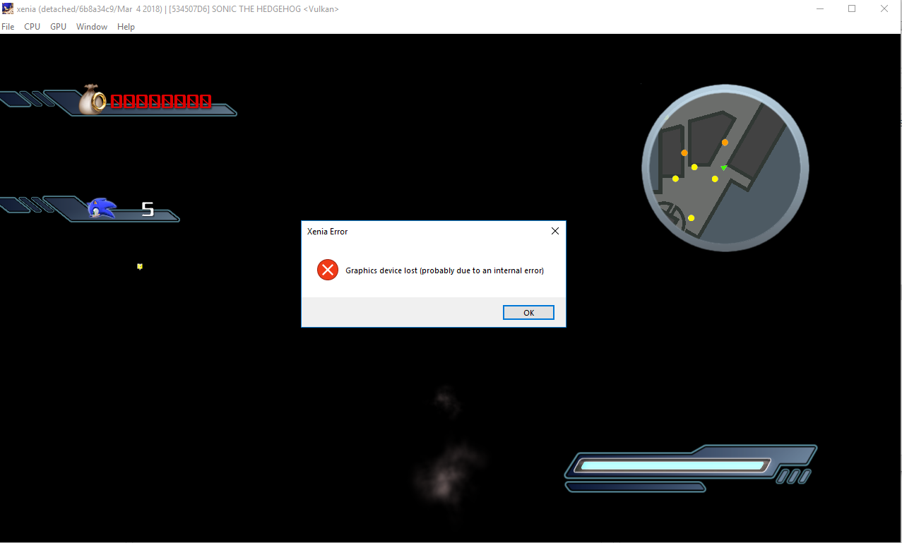 534507D6 - Sonic The Hedgehog · Issue #28 · xenia-project/issue-graveyard · GitHub