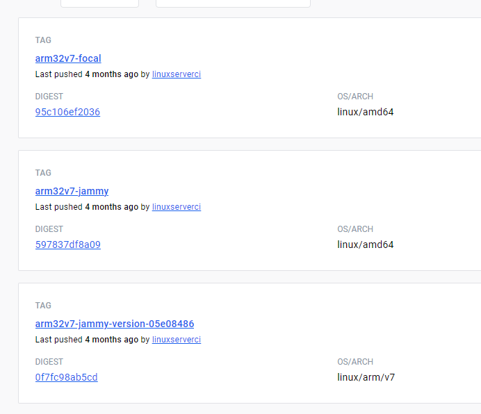 [bug] Latest Arm32 Images Have Amd64 As Arch · Issue 145 · Linuxserver Docker Baseimage Ubuntu