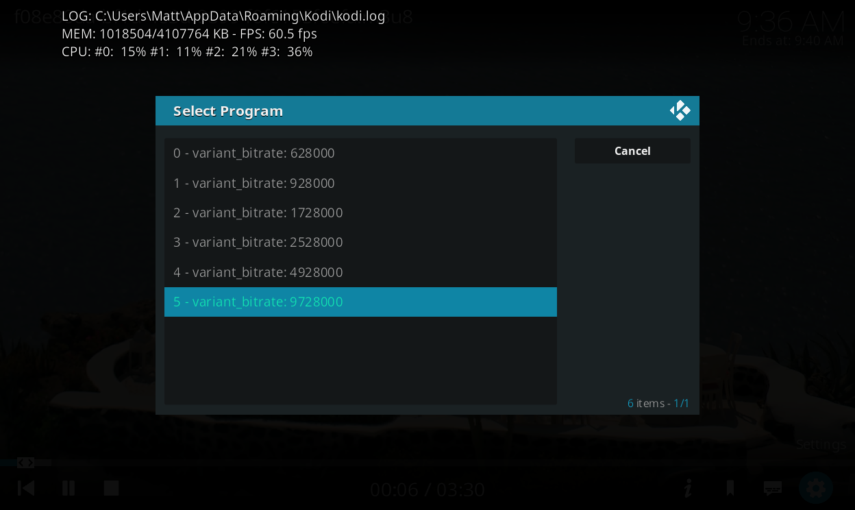 Kodi 19: Ffmpeg HLS selects lowest quality stream by default (instead of highest) · Issue #17664 ...