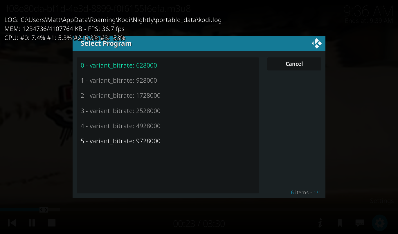 Kodi 19: Ffmpeg HLS selects lowest quality stream by default (instead of highest) · Issue #17664 ...