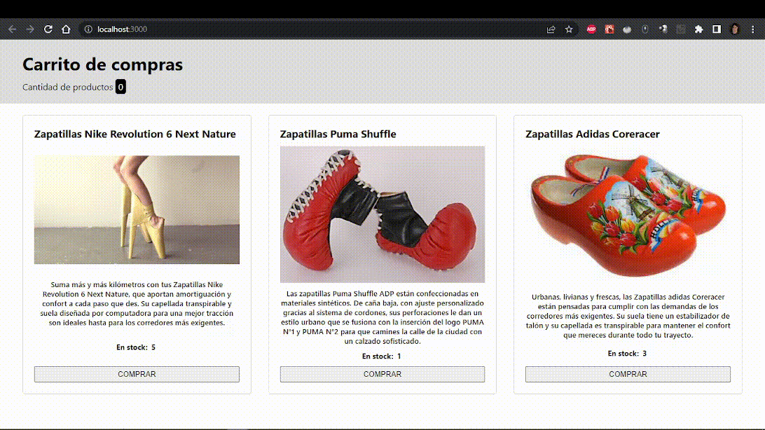 GitHub - BlackAnaboth/ReactJS-DH: Aplicacion viendo cambios de Stock proporcionado por archivo ...