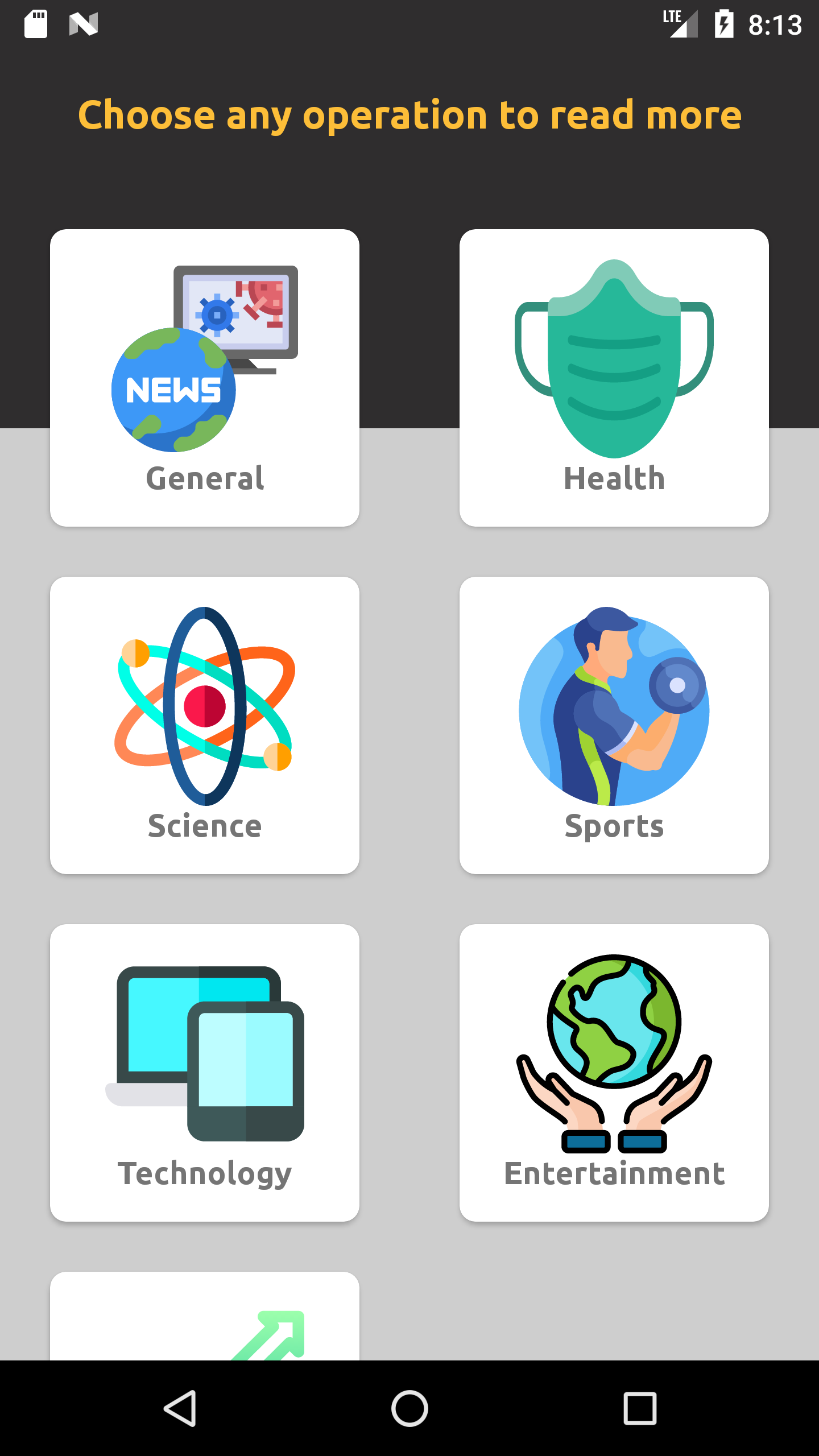 GitHub - MoHisham211/NewsApp: News App is a simple news app 🗞️ which uses NewsAPI to fetch top ...