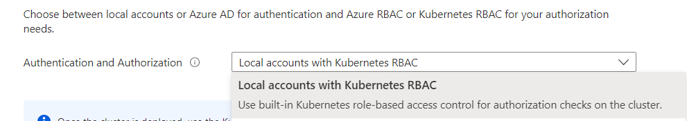 Enabling/Updating AKS RBAC or Azure RBAC - Existing AKS Cluster - 1.22.11 · Issue #3345 · Azure ...