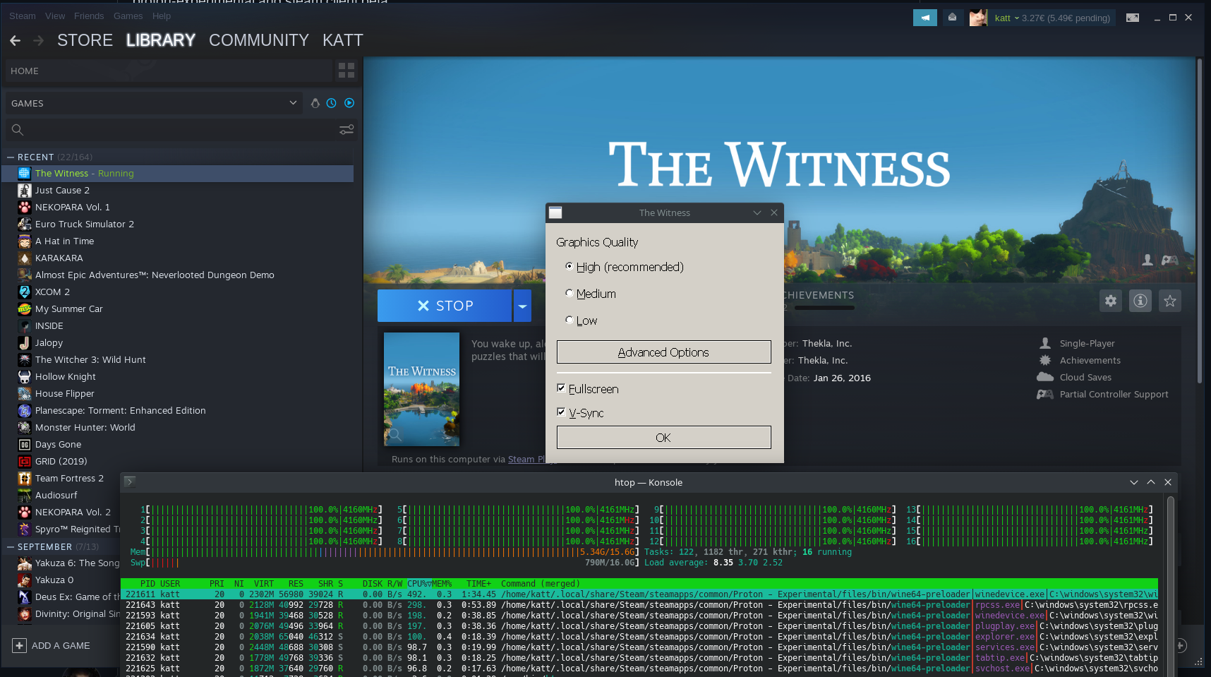 Proton Experimental bleeding-edge uses all CPU · Issue #5271 · ValveSoftware/Proton · GitHub