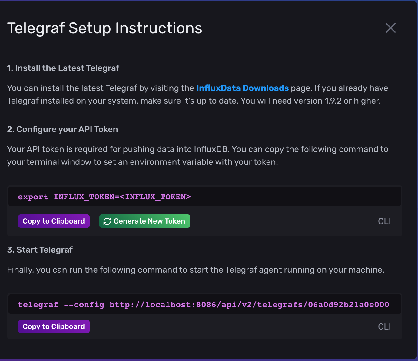 [v2.0] Telegraf config is created without inputs · Issue #20062 · influxdata/influxdb · GitHub