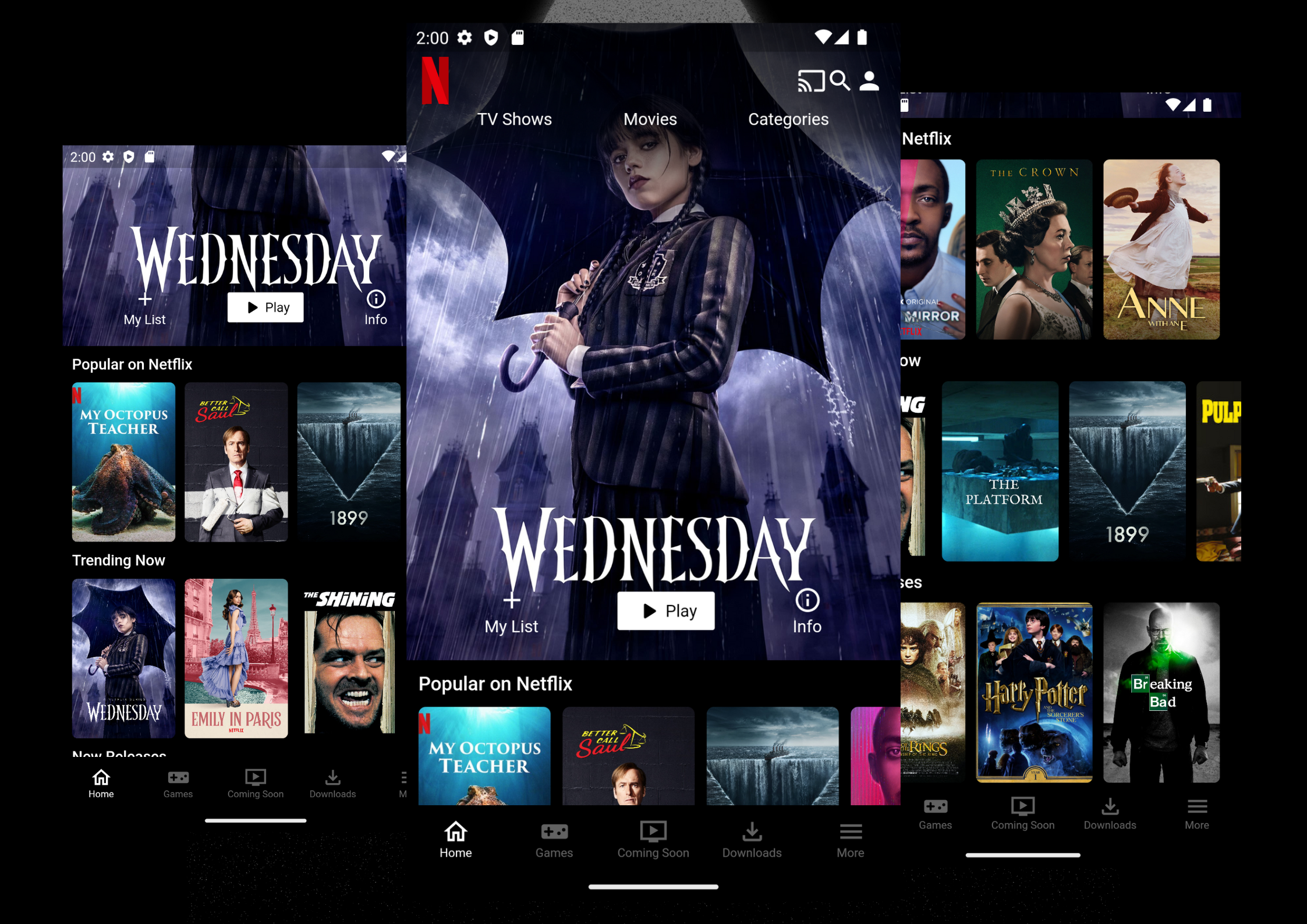 GitHub - chooseflutter/netflix_clone