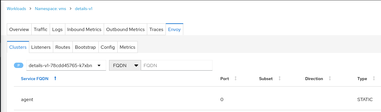 Display Envoy tab for workloads running Istio Proxy without Sidecar ...