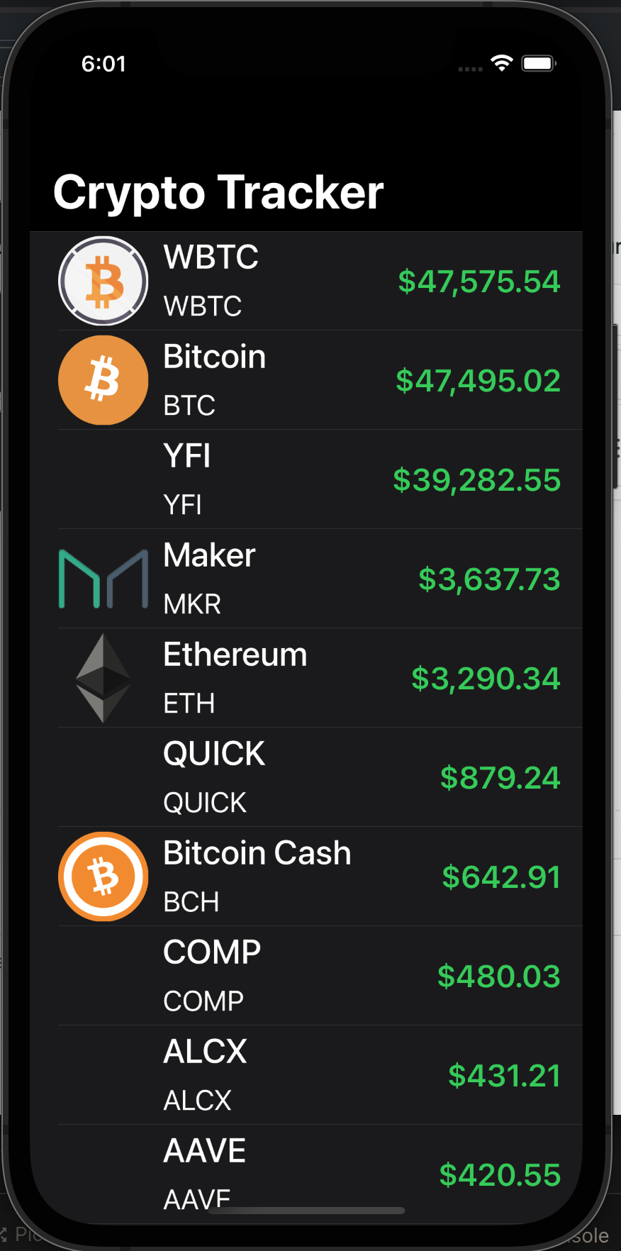 GitHub - anthonykim1/CryptoTracker: Real time price tracker app for tons of Cryptocurrencies ...