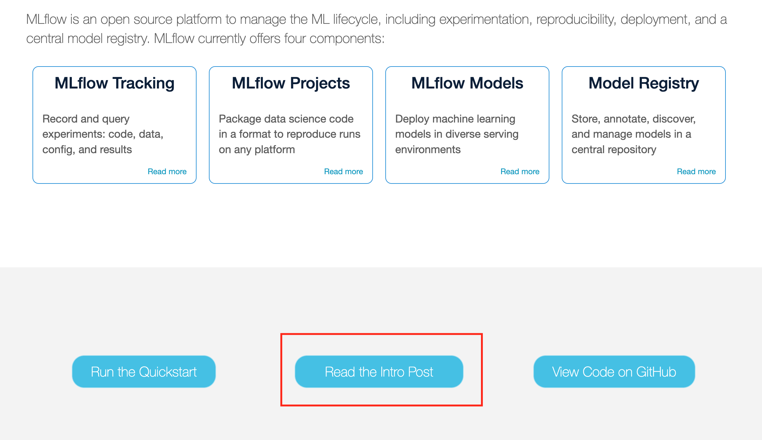Doc Fix Broken Link To Outdated Blog Post On · Issue 6652 · Mlflowmlflow · Github
