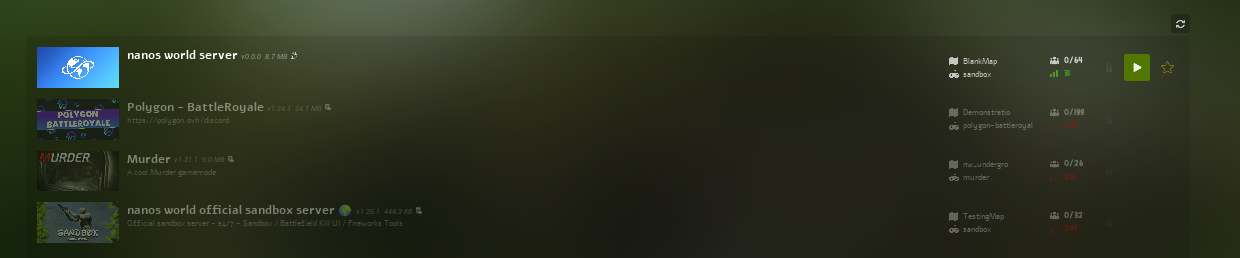 P2P Server doesn't appear in server list · Issue #829 · nanos-world/issues · GitHub