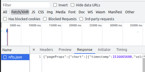 GitHub - rrrudolph/defillama-scraper: Intercept AJAX requests using Playwright to construct ...
