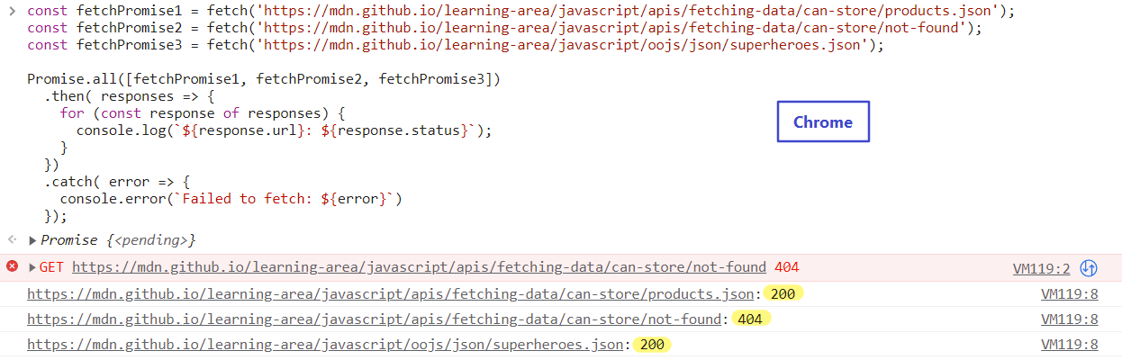 Issue with "How to use promises": example code outputs vary across ...