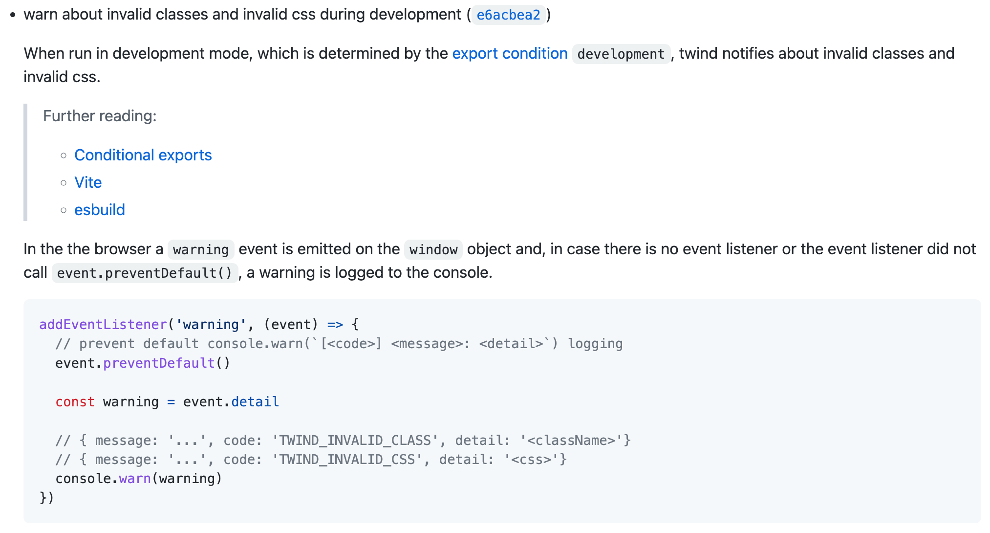 [Bug]: Can't suppress `TWIND_INVALID_CLASS` warning while DEV of the browser console · Issue ...