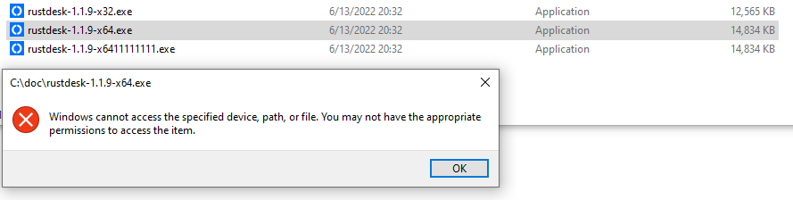 cannot install rustdesk on windows 10 · rustdesk rustdesk · Discussion #3965 · GitHub