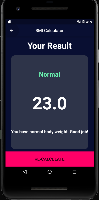 GitHub - farazabir/BMICalulator-Flutter: Caluculate Body Mass Index(BMI ...