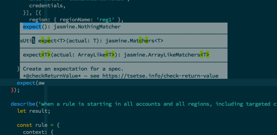 Typing in insert mode, the typed text is inserted into the pop-up ...