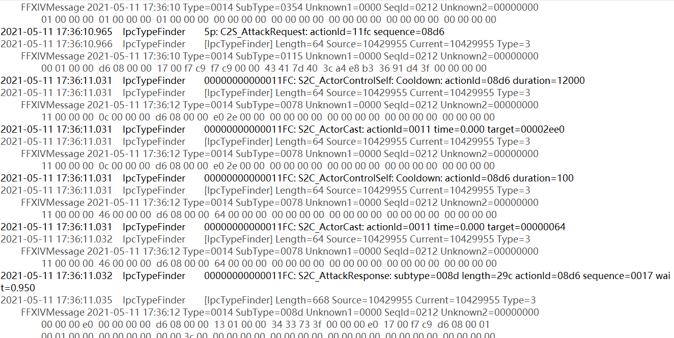 idk which one is the opcode · Issue #70 · Soreepeong/XivAlexander · GitHub
