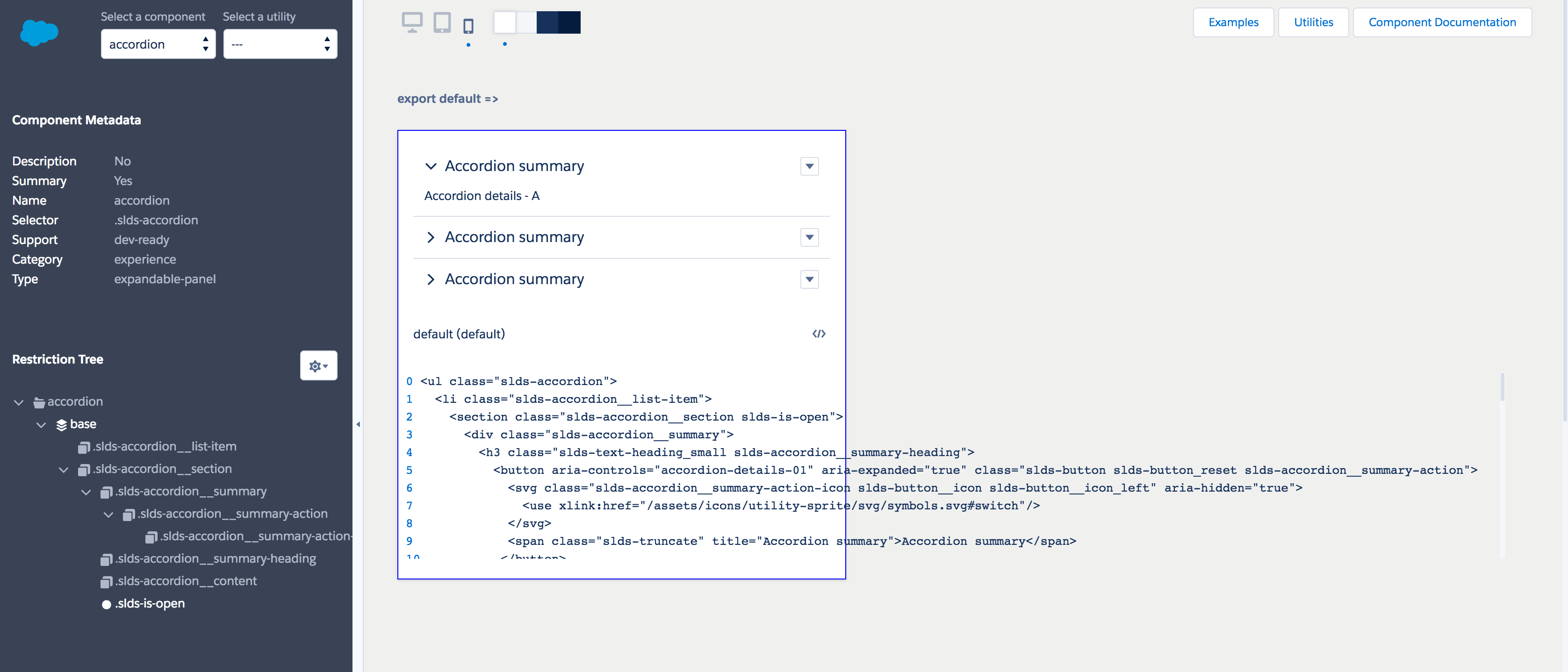 code sample snippets aren't wrapped properly · Issue #479 · salesforce-ux/design-system · GitHub