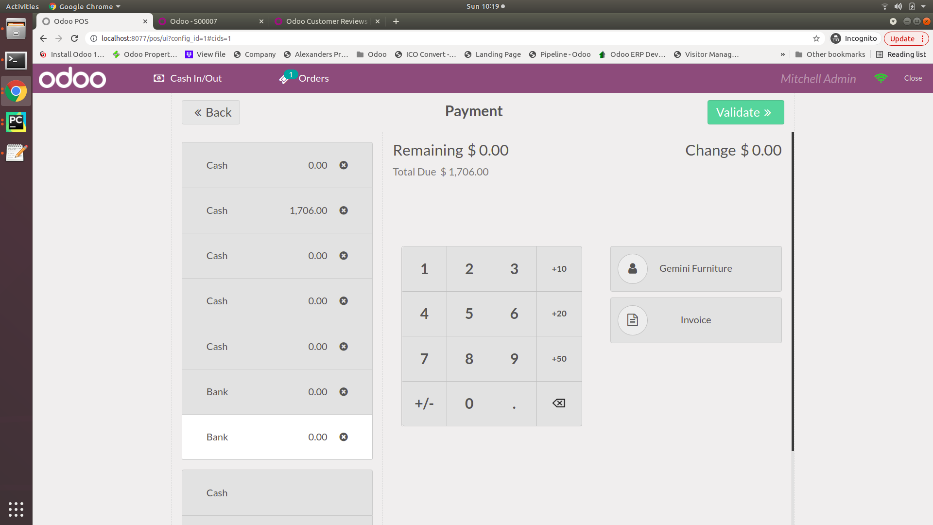 Point of Sale Payment Icon duplicated on Button click (Odoo 15C Edition ...